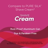 Equate Women's Raspberry Shave Cream 8 oz with Aloe for Legs, Underarms ...