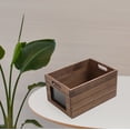 Mainstays Wood Storage Crate With Chalkboard Label - Walmart.com