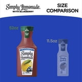 Simply Natural Non-GMO Lemonade with Blueberry Juice, 52 fl oz ...
