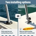 Knox 2EXMES 60 x 59 in. Universal T-Top Shade Extension for Bimini Tops ...