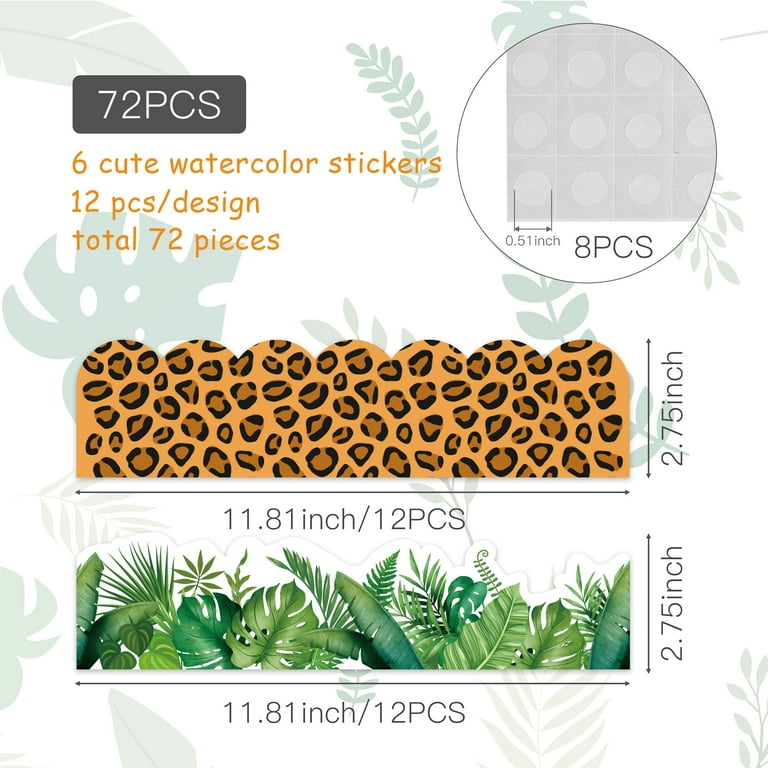 Giraffe Animal Print Border
