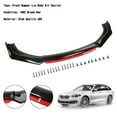 4PCS Universal Car Front Bumper Lip Body Kit Splitter Spoiler Diffuser ...