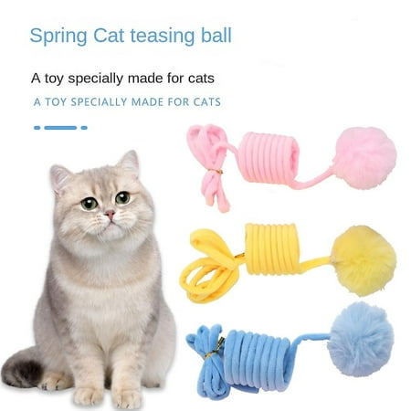 Cat Toy,bouncy Plush Ball,interactive Cat Toy,high-bouncing Cat Toy,fun ...