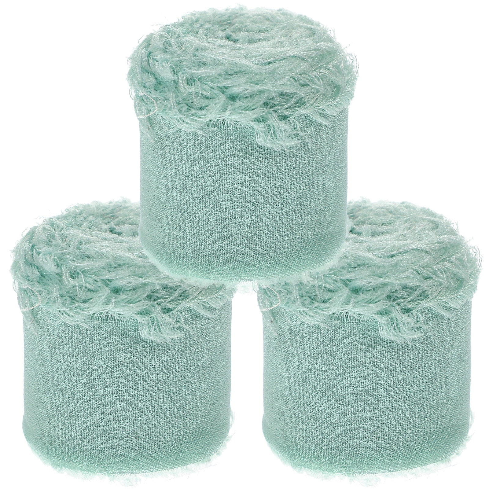 3 Rolls of Fringe Ribbons Wedding Bouquet Ribbons Decorative Ribbon for ...