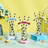 Cheereveal Vintage Racing Car Paper Straws – 24 PCS Birthday Baby ...