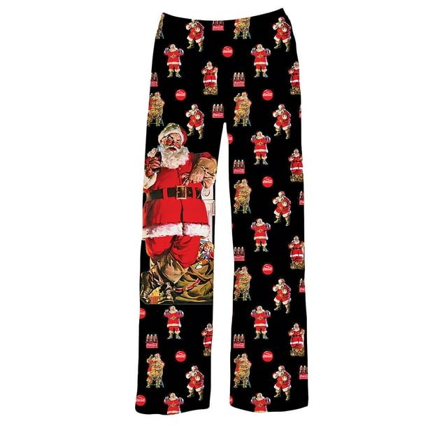 Collections Etc Iconic Santa Claus Lounge Pants - Walmart.com