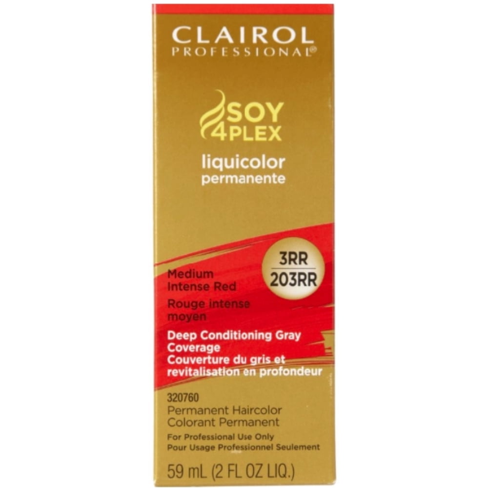 Clairol Professional Soy 4 Plex Liquicolor Permanent, Medium Intense ...