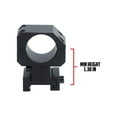 Monstrum Tactical Lockdown Series Adjustable Height Scope Rings | 1 ...