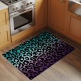 Area Rug 2x3ft Ombre Leopard Carpets Indoor Floor Area Mat Doormat ...