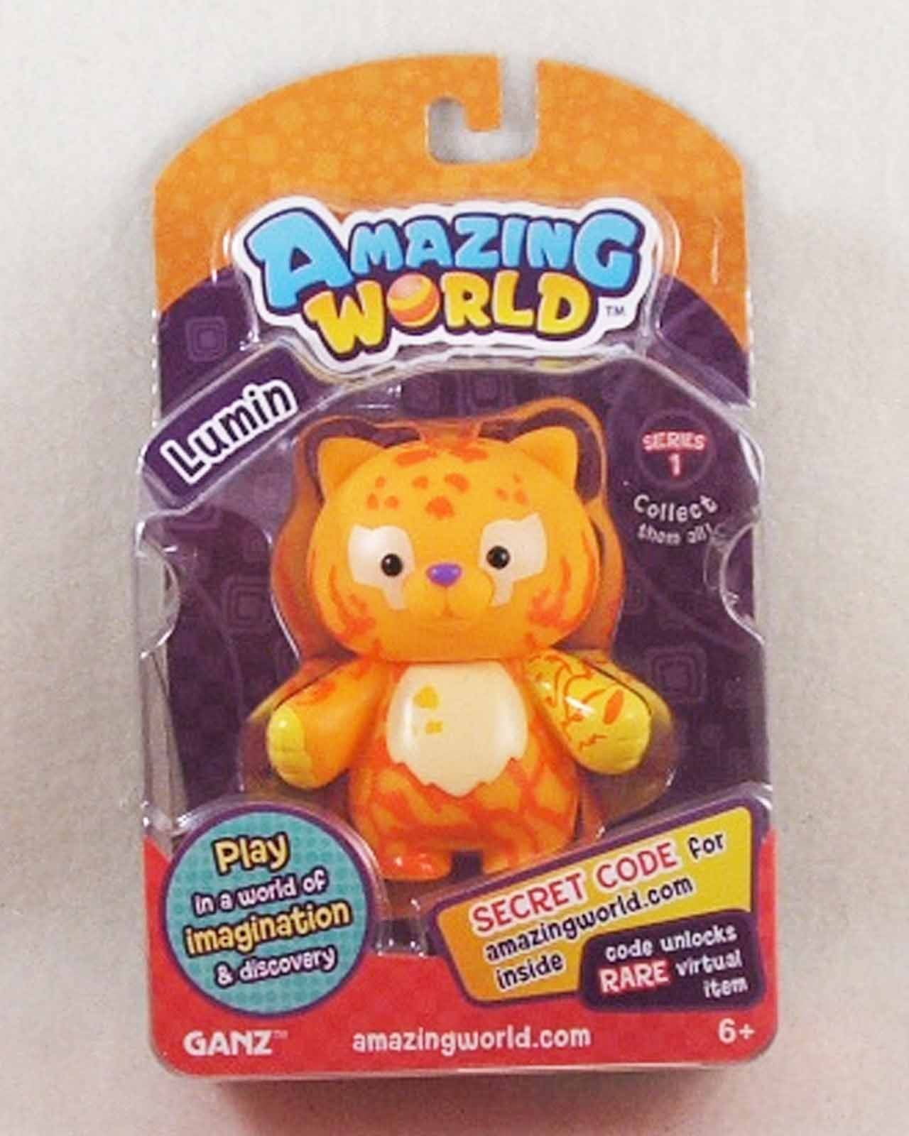 Ganz Amazing World Lumin The Cat Figure Secret Code Online Game (From ...