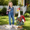 Back to School Porch Goose Outfit Set for Plastic Statue Lawn Porch ...