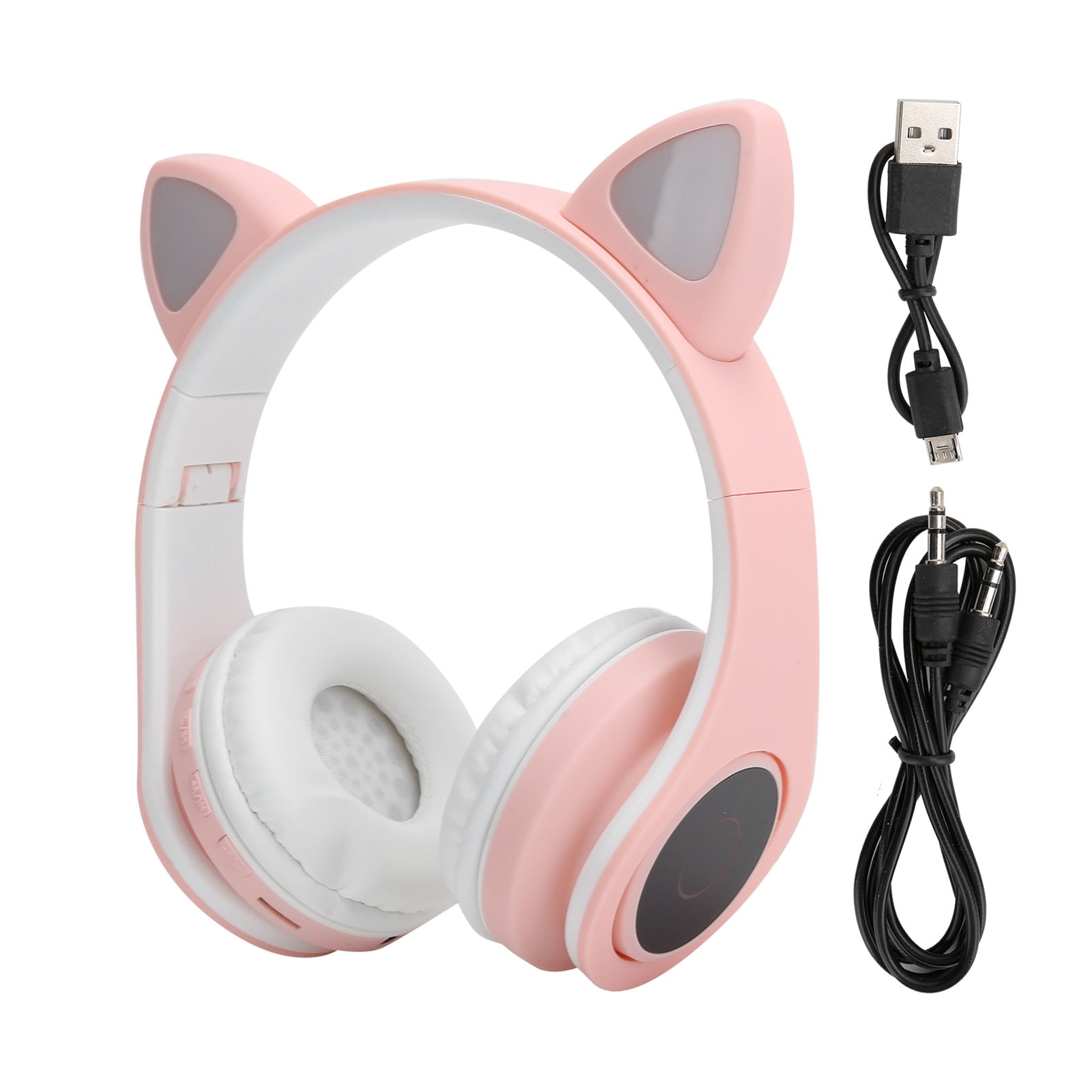 Auriculares LED con reducción de ruido, auriculares Bluetooth 5.0 con ...