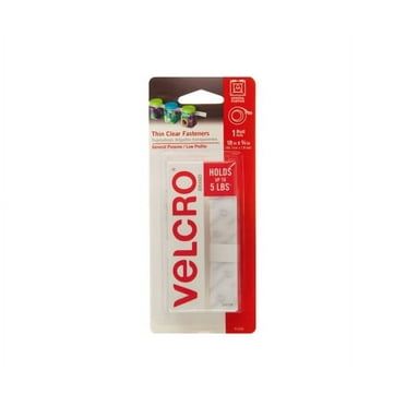 VELCRO Brand - Thin Clear Fasteners | General Purpose/ Low Profile ...