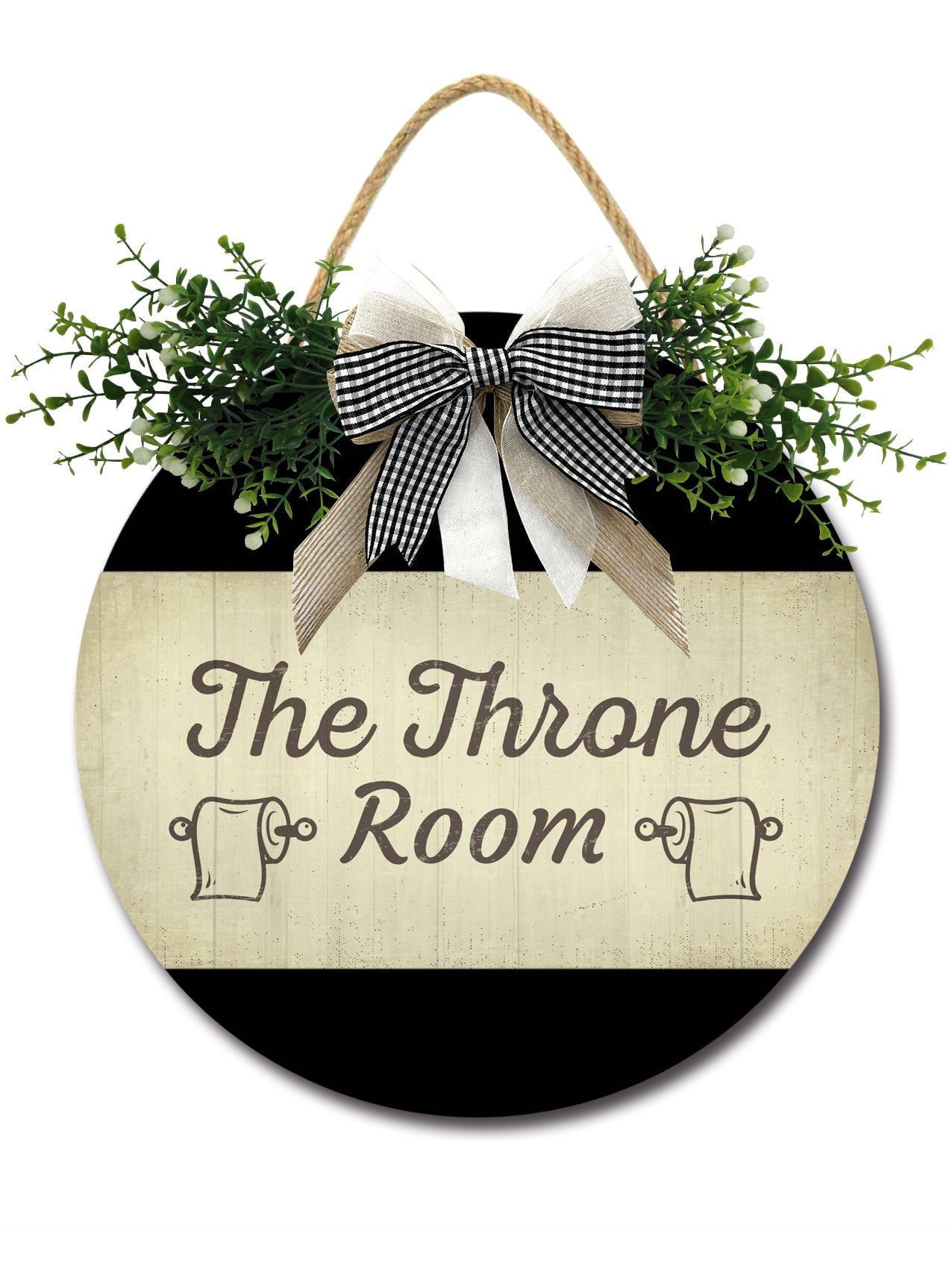 Home Decor Signs The Throne Room Rustic Wooden Wall Art Signs Farmhouse ...