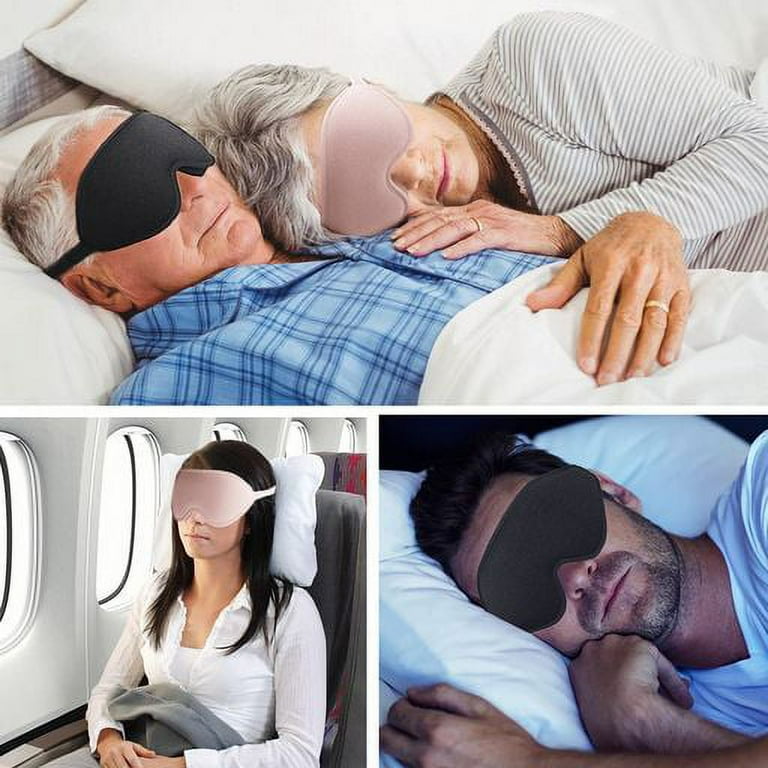 3P Experts 3PX 3DEYEMASK PNK Dream Shade Blackout Cushioned Eye Mask Pink Walmart