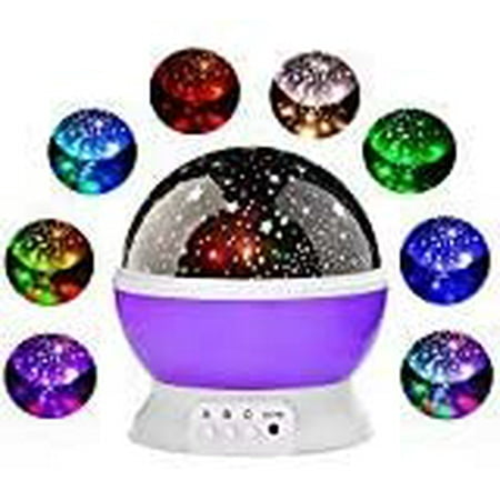 Night Lighting Lamp,Star Light Rotating Projector,360 Degree SAYDY tic ...