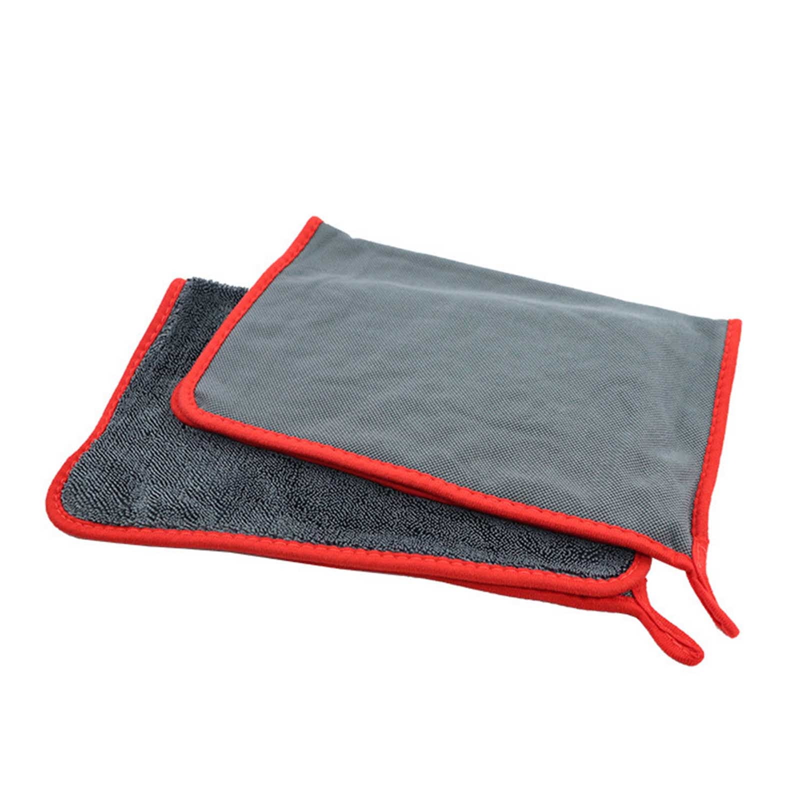Toallas de microfibra - Absorbentes de doble capa, sin pelusa, para la ...