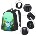 Backpack Cartoon Large Capacity Laptop Bag, Casual Travel Camping ...