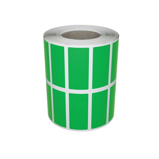 Royal Green Small Pricing Sticker 1 inch x 3/8 inch Rolls for Chains ...