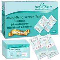 Easy@Home, 6 Panel Urine Drug Test Kit, #EDOAP-264, 5 Pack - Walmart.com