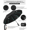 10-Shaft 50-Rib Heavy-Duty Umbrella, Automatic Open/Close with ...