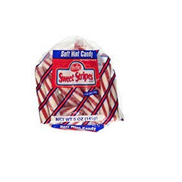 Bobs Sweet Stripes Peppermint Stick Hard Candy, 5.00 oz - PACK OF 4 ...