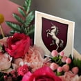 3drose, Heraldic Unicorn Coat of Arms Medieval Shield, 12 Greeting ...