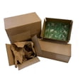 50 10x8x4 Cardboard Paper Boxes Mailing Packing Shipping Box Corrugated ...