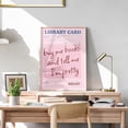 Affixzi Buy Me Books and Tell Me I'm Pretty Print, Bookshelf Decor ...