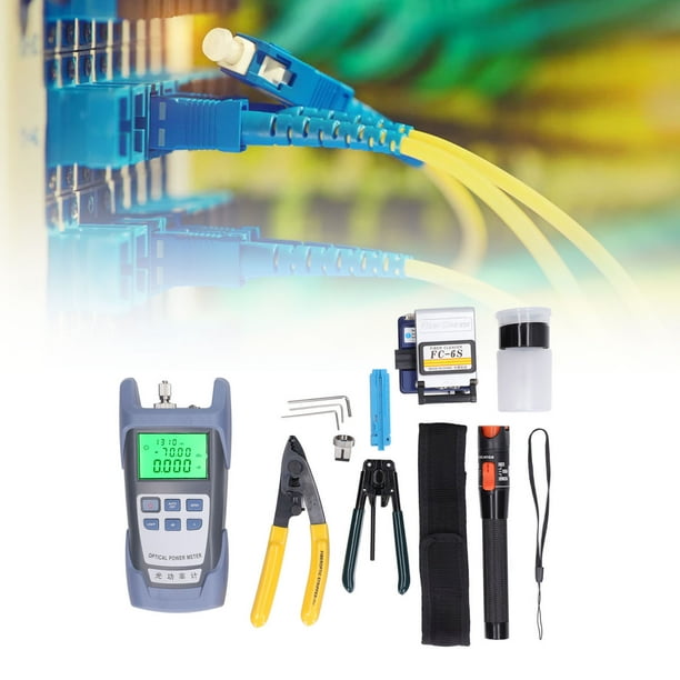 Optical Power Meter,15Pcs Optical Fiber Power Optical Power Tester ...