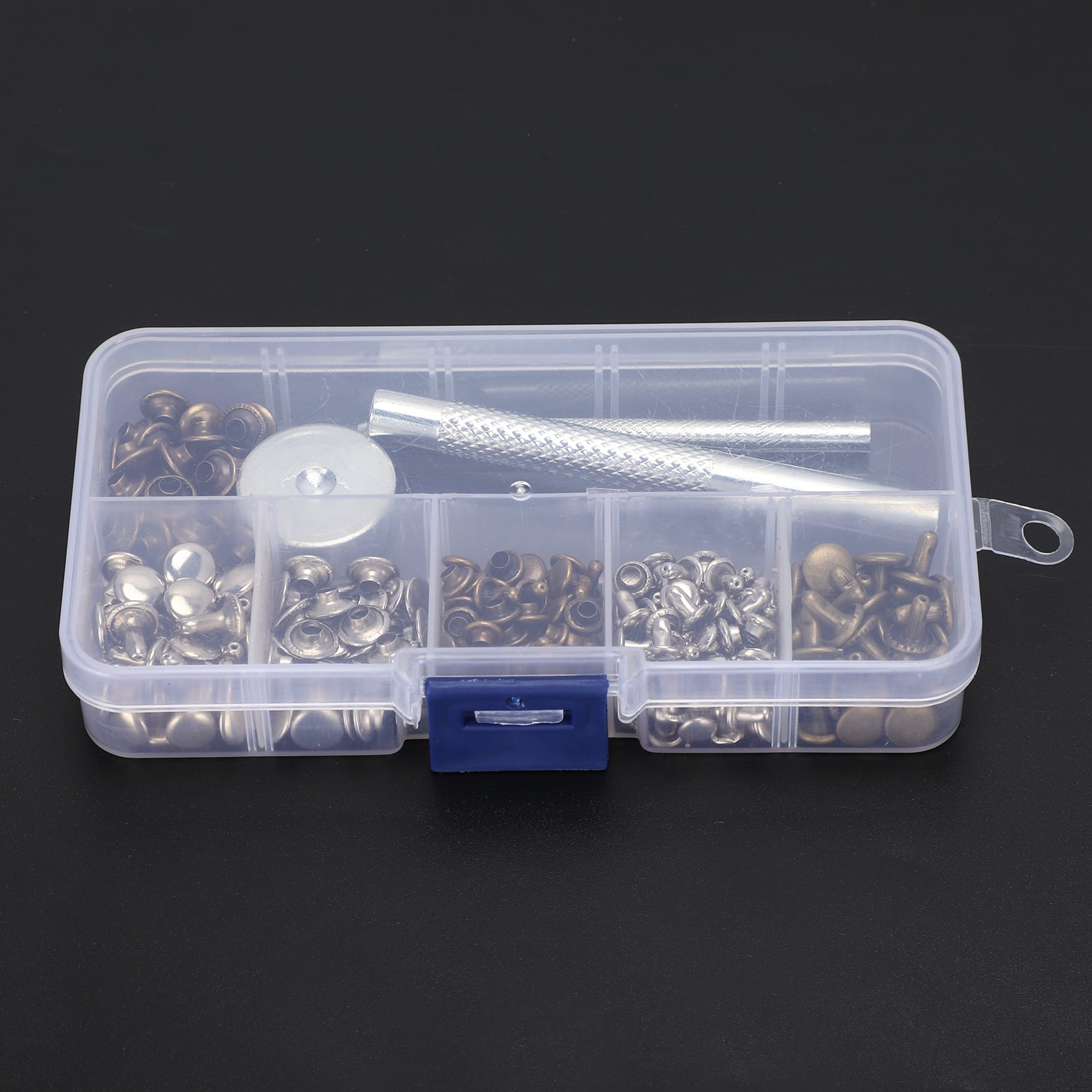 Click here for Otviap 6mm/8mm Rivets 120pcs Leather Rivets Set Do... prices