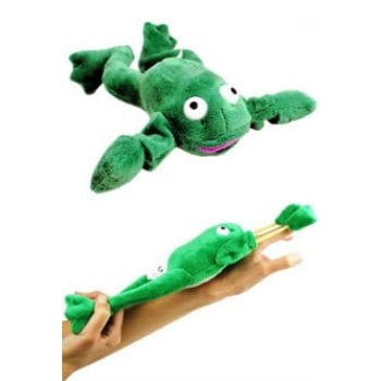 Playmaker Toys Flingshot Flying Super Frog Slingshot Stuffed Novelty ...