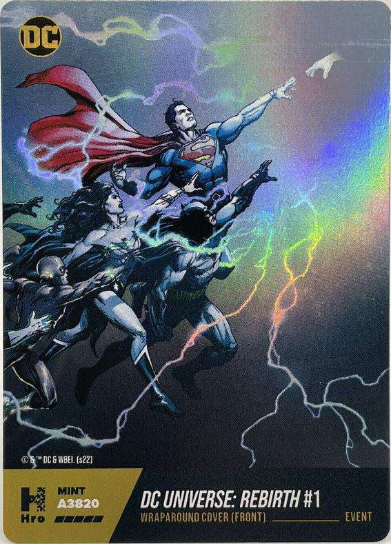 DC Hybrid Cards Rebirth #1 Legendary Trading Card Set A5863 & A1373 ...