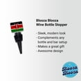 Kenya Country Flag Wine Bottle Stopper Cap Plug - Walmart.com