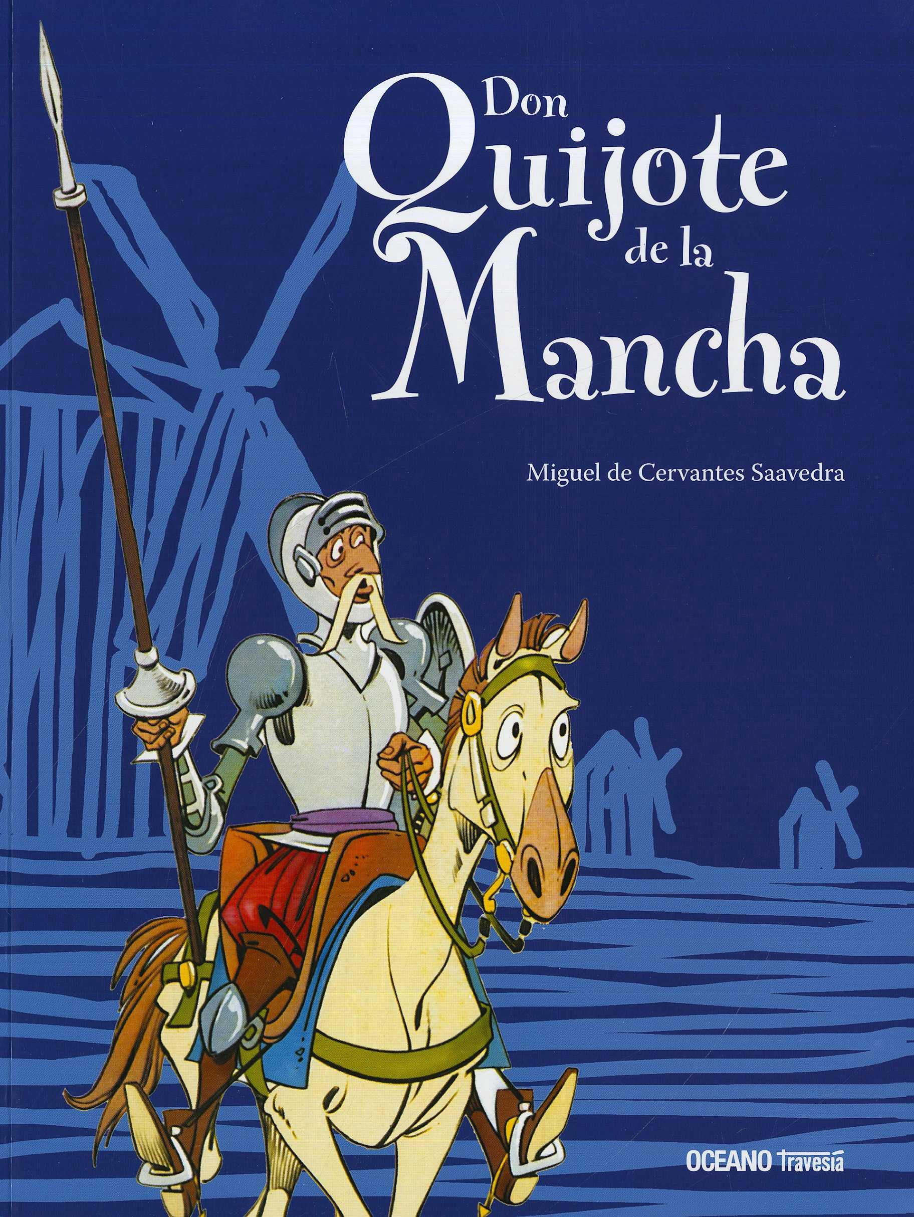 DON QUIJOTE DE LA MANCHA PARA NIÑOS OCEANO TRAVESIA NUEVA EDICION ...