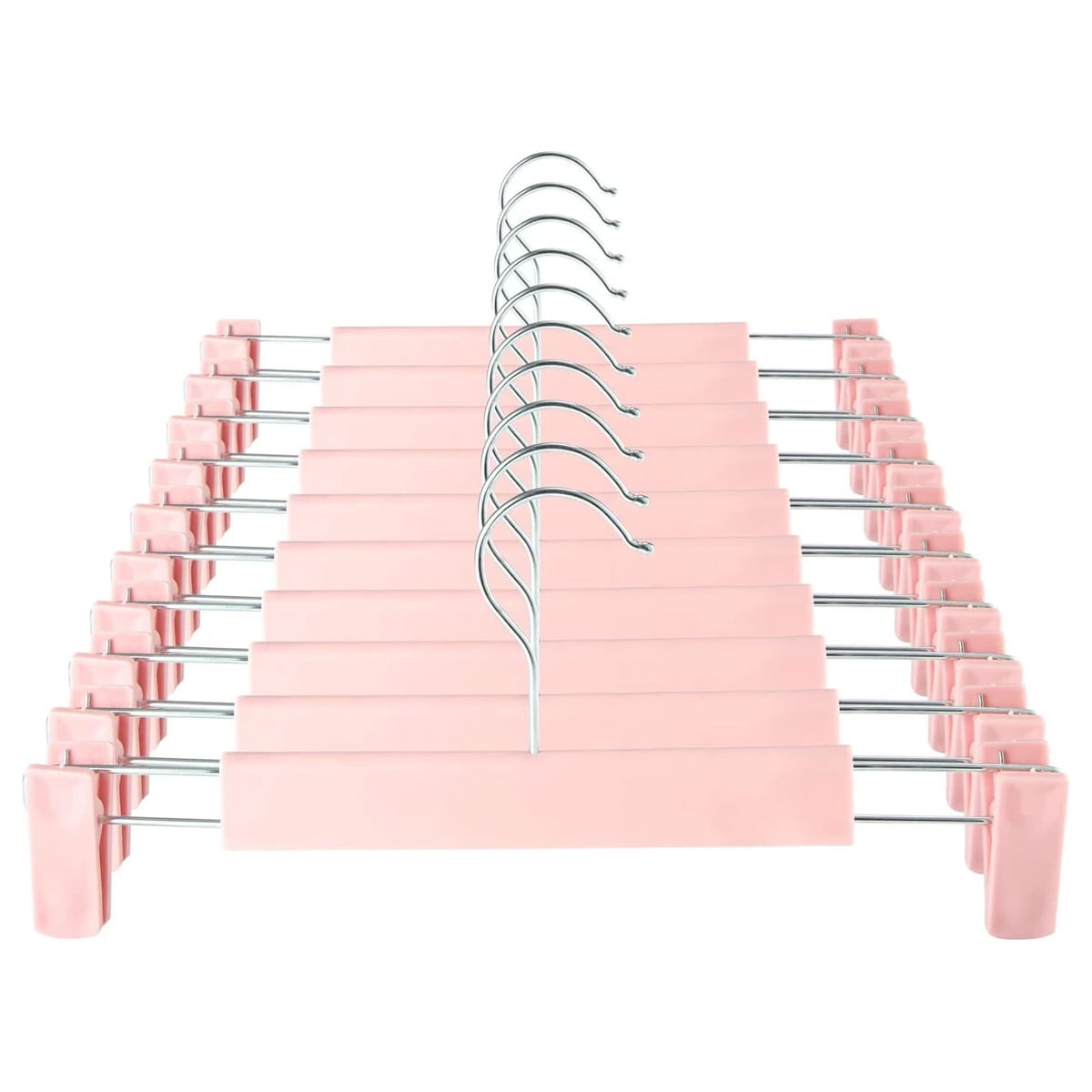 Perchas para pantalones FloreceBien, perchas para faldas que ahorran ...