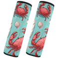 2 Car Seat Belt Covers M Size 10*7.7 Inches Car Seat Belt Shoulder Pad ...