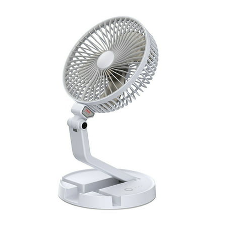 Decodeary Table Fan Foldable DC 2A/5V Adjustable Ventilator Third Gear ...