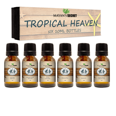Tropical Set of 6 Fragrance Oils - Premium Grade Scented Oil - 10ml ...