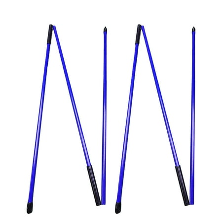 Wweixi 2 Pieces 3 Fold for Golf Direction Indicator Stick Collapsible ...