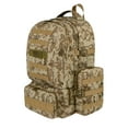 RTC508-TAC Tactical Utility Backpack Tan ACU - Walmart.com