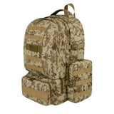 RTC508-TAC Tactical Utility Backpack Tan ACU - Walmart.com