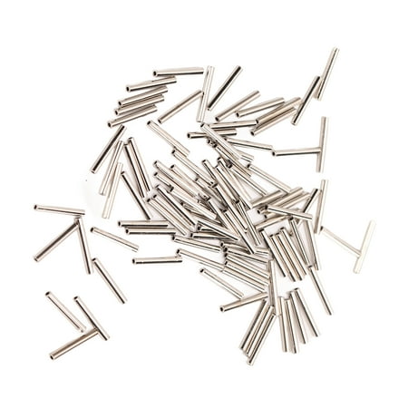 Single Barrel Crimp Sleeves,100 Pcs Single Barrel Fishing Line Tube ...
