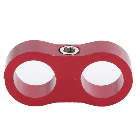 Fuel Line Mounting Divider, Hose Separator Aluminum Clamp Reusable ...