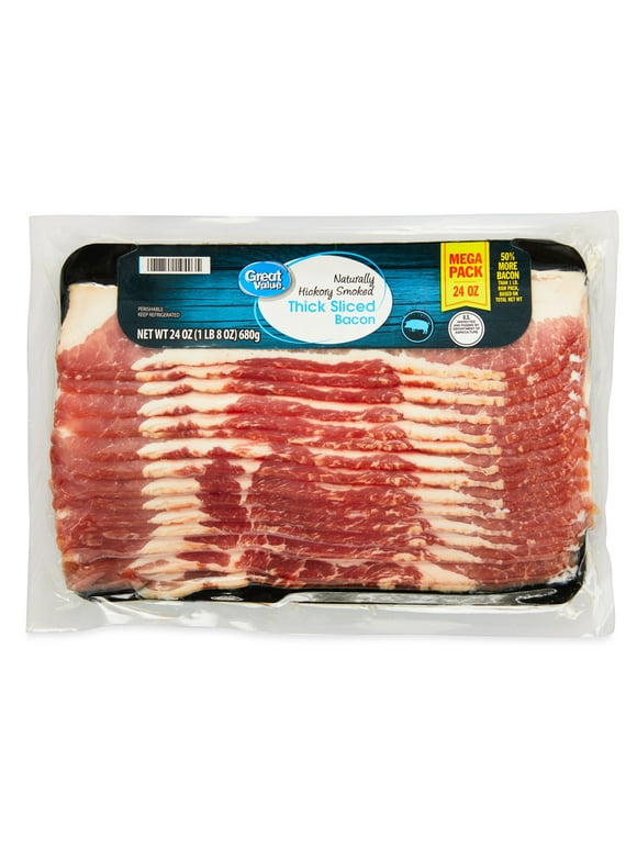 Bacon in Bacon, Hot Dogs, & Sausages - Walmart.com
