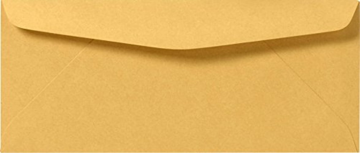 #11 Brown Kraft Regular Envelopes 28lb (4 1/2 X 10 3/8) - 50 Per Pack ...