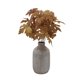 Mainstays 18" Yellow & Tan Maple Leaves Artificial Flower Bush ...