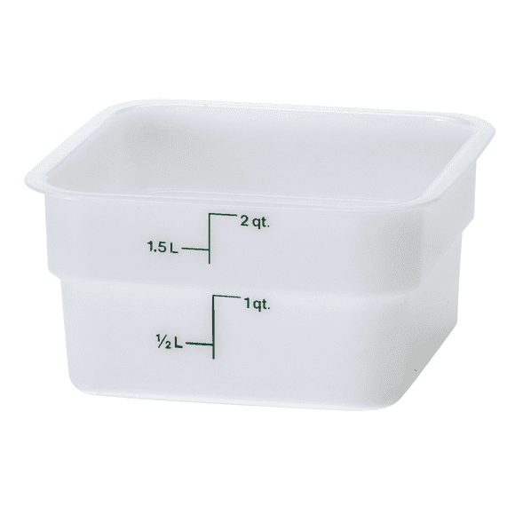 2 Quart Plastic Container