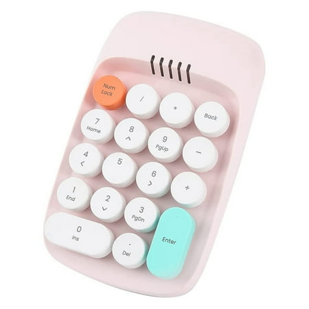 Wireless Number Pad, Typewriter Retro Keypad, Numeric Keypads Numpad 18 ...