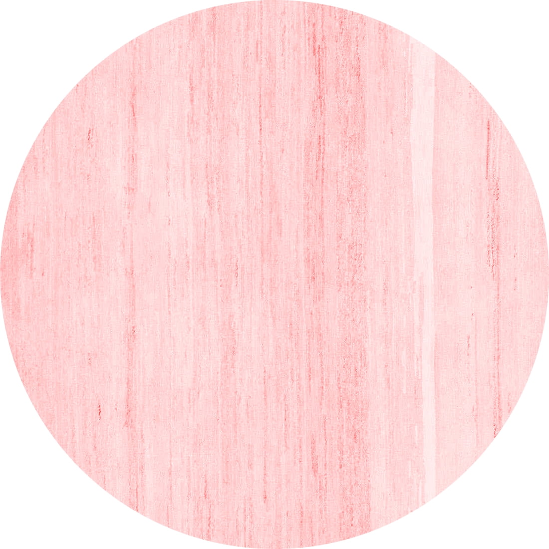 Ahgly Company Indoor Round Solid Red Modern Area Rugs, 6' Round ...